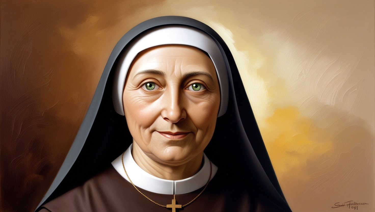 Santa Francisca Xavier Cabrini e o milagre dos olhos verdes